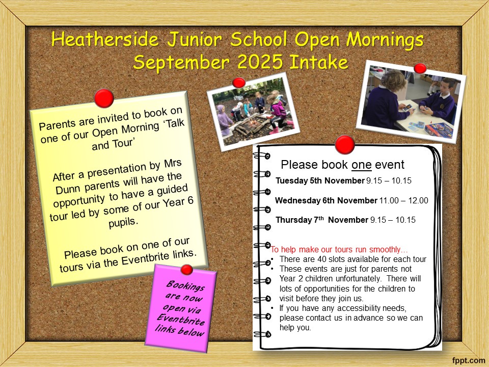Heatherside Junior School - Admissions