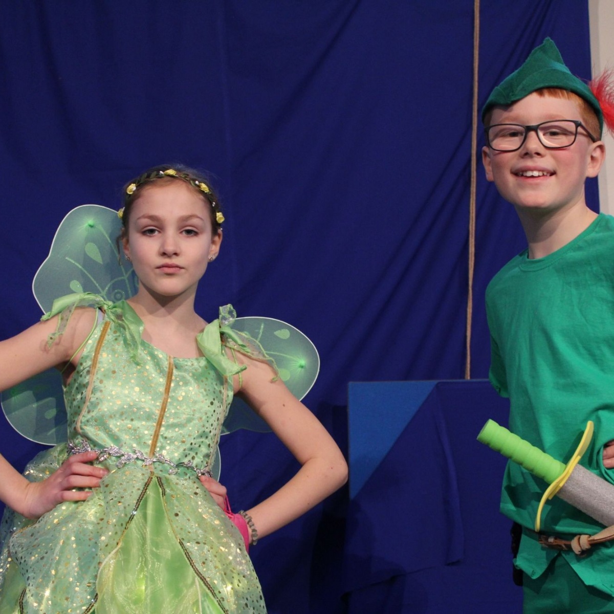 Heatherside Junior School - Think of happy thoughts and you'll fly!